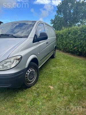 Pelēks Mercedes-Benz Vito 2009 Rīga, ar dzinēja tilpumu 2.20 L un nobraukumu 182 tūkst. km par 8500 €, foto 4 vietnē AUTOMOTO.COM.LV