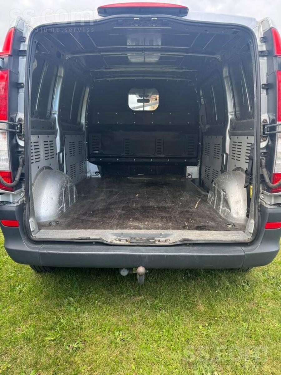 Pelēks Mercedes-Benz Vito 2009 Rīga, ar dzinēja tilpumu 2.20 L un nobraukumu 182 tūkst. km par 8500 €, foto 5 vietnē AUTOMOTO.COM.LV