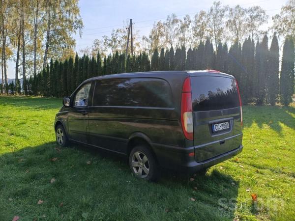 Grey Mercedes-Benz Vito 2009 in Ogre, with an engine capacity of 2.20 L and mileage of 551 thousand km for 1600 €, photo 3 on AUTOMOTO.COM.LV