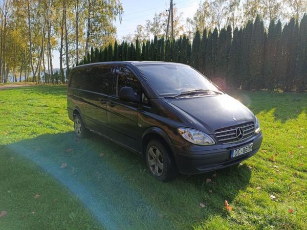 Grey Mercedes-Benz Vito 2009 in Ogre, with an engine capacity of 2.20 L and mileage of 551 thousand km for 1600 €, photo 5 on AUTOMOTO.COM.LV