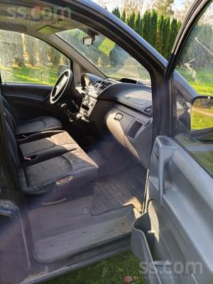 Grey Mercedes-Benz Vito 2009 in Ogre, with an engine capacity of 2.20 L and mileage of 551 thousand km for 1600 €, photo 10 on AUTOMOTO.COM.LV
