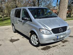 Grey Mercedes-Benz Vito 2010 in Liepaja, with an engine capacity of 2.20 L and mileage of 346 thousand km for 5600 €, photo 1 on AUTOMOTO.COM.LV
