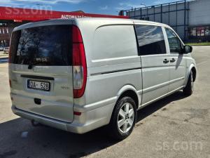 Grey Mercedes-Benz Vito 2010 in Liepaja, with an engine capacity of 2.20 L and mileage of 346 thousand km for 5600 €, photo 3 on AUTOMOTO.COM.LV