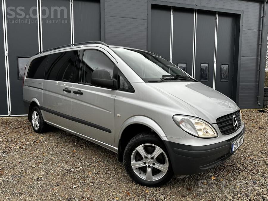 Pelēks Mercedes-Benz Vito 2011 Valka, ar dzinēja tilpumu 2.10 L un nobraukumu 309 tūkst. km par 5999 €, foto 2 vietnē AUTOMOTO.COM.LV