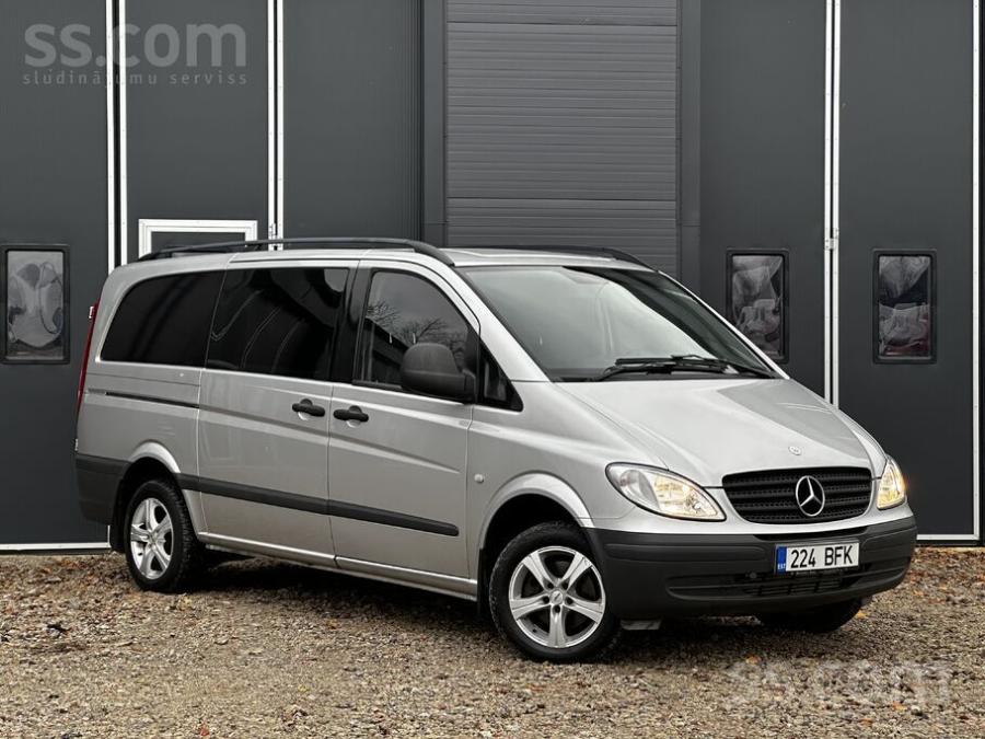 Pelēks Mercedes-Benz Vito 2011 Valka, ar dzinēja tilpumu 2.10 L un nobraukumu 309 tūkst. km par 5999 €, foto 3 vietnē AUTOMOTO.COM.LV