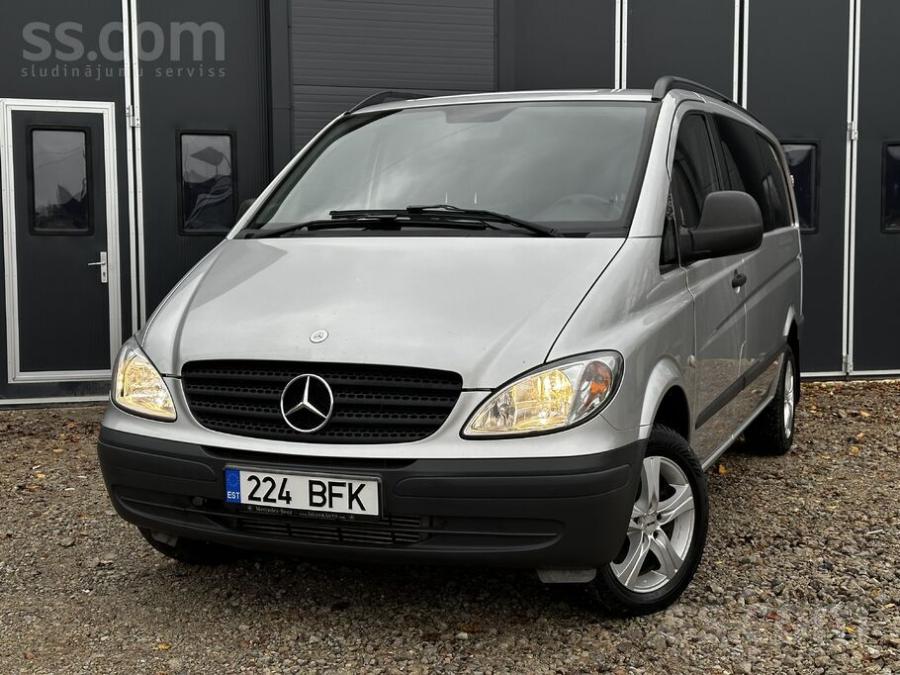 Pelēks Mercedes-Benz Vito 2011 Valka, ar dzinēja tilpumu 2.10 L un nobraukumu 309 tūkst. km par 5999 €, foto 4 vietnē AUTOMOTO.COM.LV