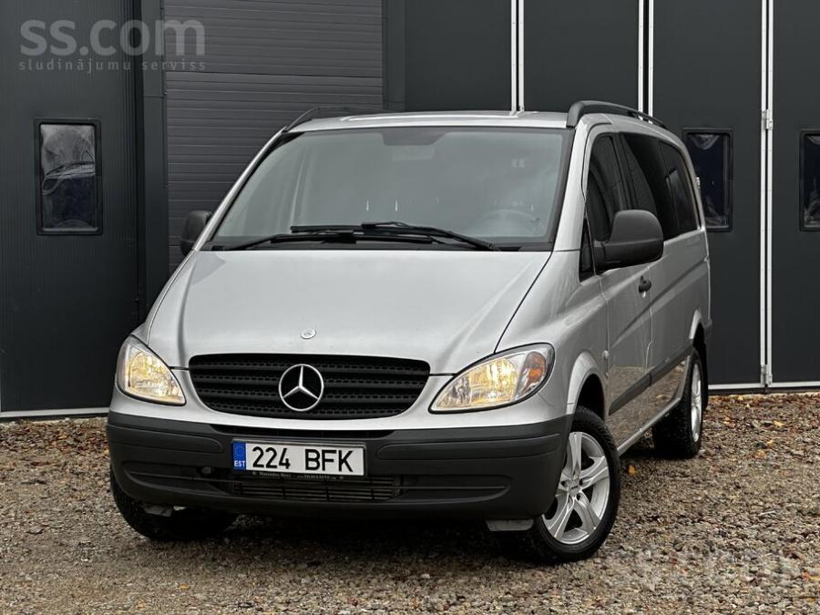 Pelēks Mercedes-Benz Vito 2011 Valka, ar dzinēja tilpumu 2.10 L un nobraukumu 309 tūkst. km par 5999 €, foto 5 vietnē AUTOMOTO.COM.LV