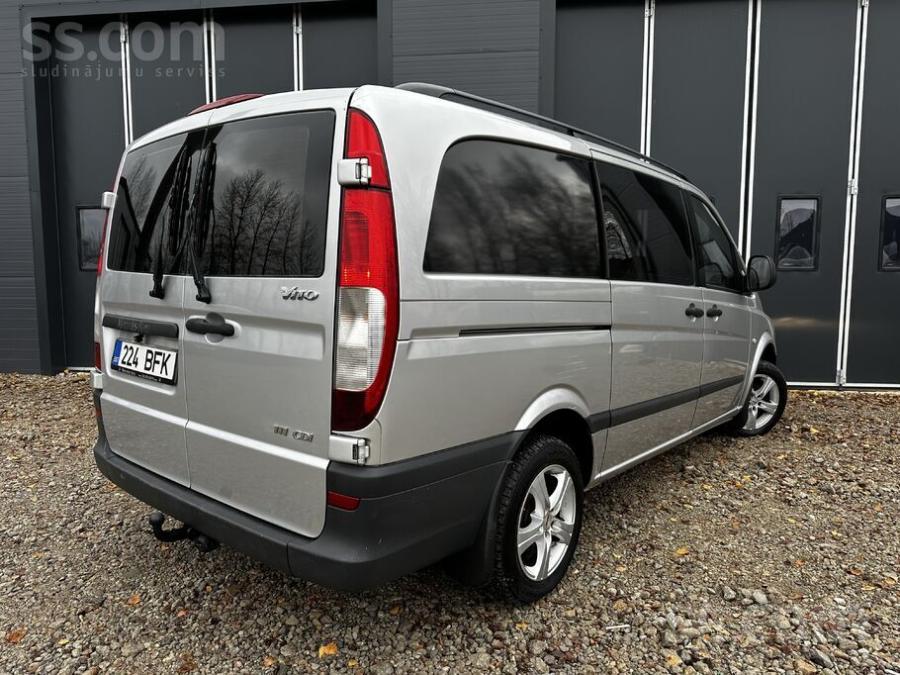 Pelēks Mercedes-Benz Vito 2011 Valka, ar dzinēja tilpumu 2.10 L un nobraukumu 309 tūkst. km par 5999 €, foto 7 vietnē AUTOMOTO.COM.LV
