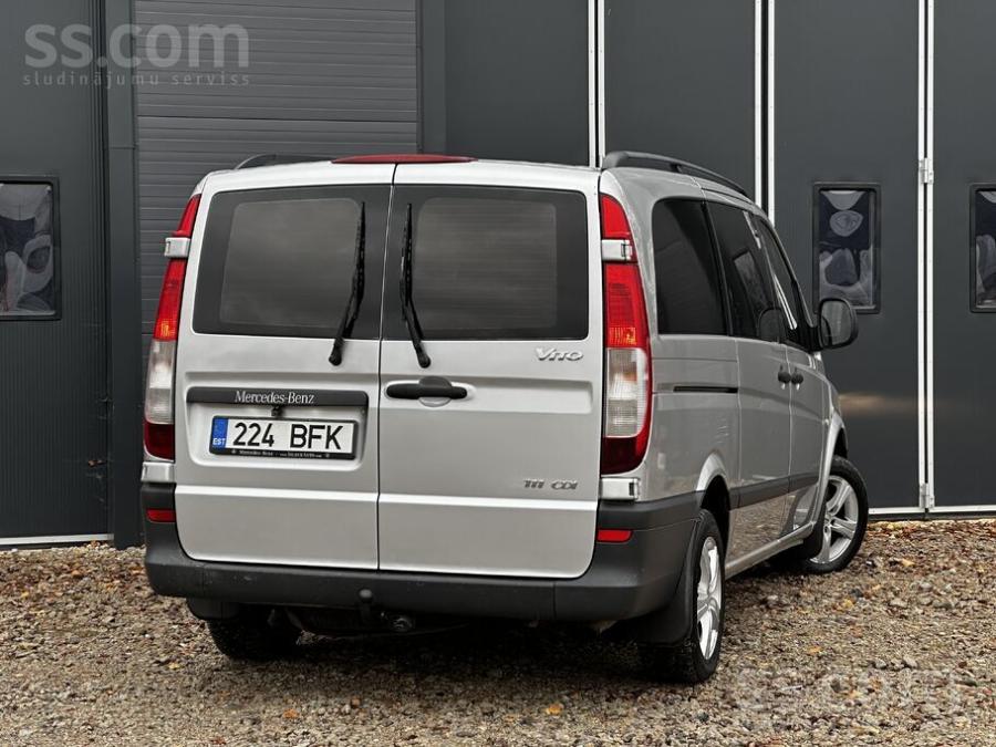 Pelēks Mercedes-Benz Vito 2011 Valka, ar dzinēja tilpumu 2.10 L un nobraukumu 309 tūkst. km par 5999 €, foto 8 vietnē AUTOMOTO.COM.LV