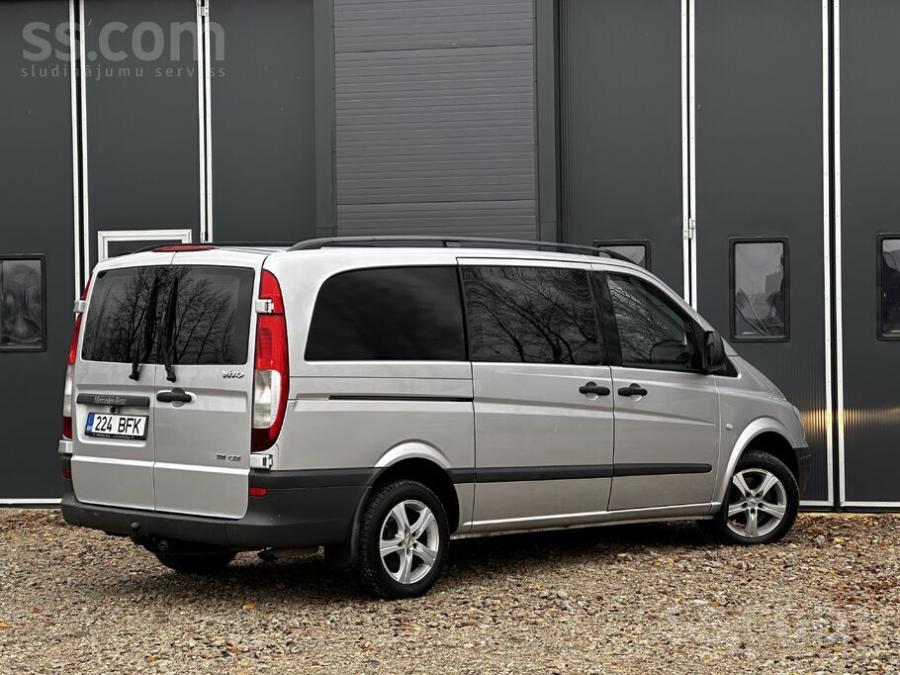 Pelēks Mercedes-Benz Vito 2011 Valka, ar dzinēja tilpumu 2.10 L un nobraukumu 309 tūkst. km par 5999 €, foto 9 vietnē AUTOMOTO.COM.LV