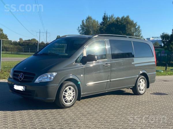Grey Mercedes-Benz Vito 2011 in Jurmala, with an engine capacity of 2.20 L and mileage of 286 thousand km for 9600 €, photo 1 on AUTOMOTO.COM.LV