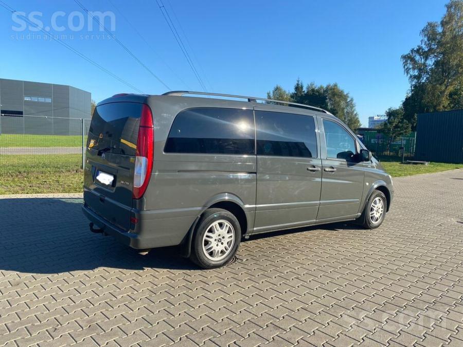 Grey Mercedes-Benz Vito 2011 in Jurmala, with an engine capacity of 2.20 L and mileage of 286 thousand km for 9600 €, photo 4 on AUTOMOTO.COM.LV