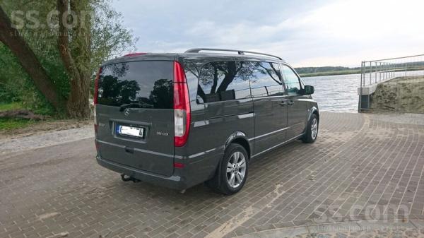 Grey Mercedes-Benz Vito 2011 in Jurmala, with an engine capacity of 2.20 L and mileage of 286 thousand km for 9600 €, photo 5 on AUTOMOTO.COM.LV