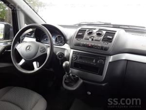 Grey Mercedes-Benz Vito 2011 in Jurmala, with an engine capacity of 2.20 L and mileage of 286 thousand km for 9600 €, photo 6 on AUTOMOTO.COM.LV