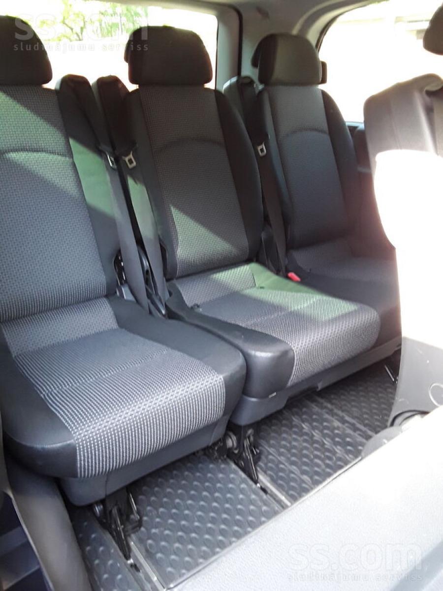 Grey Mercedes-Benz Vito 2011 in Jurmala, with an engine capacity of 2.20 L and mileage of 286 thousand km for 9600 €, photo 9 on AUTOMOTO.COM.LV