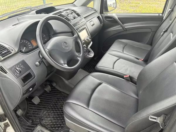 Pelēks Mercedes-Benz Vito 2012 Saldus, ar dzinēja tilpumu 2.20 L un nobraukumu 306 tūkst. km par 6990 €, foto 7 vietnē AUTOMOTO.COM.LV