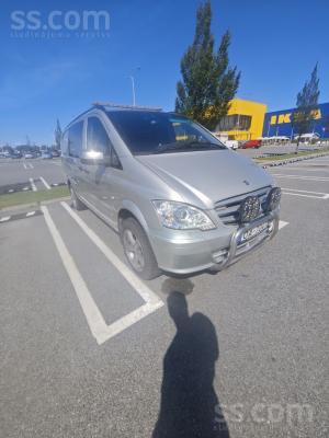Grey Mercedes-Benz Vito 2012 in Riga, with an engine capacity of 2.20 L and mileage of 323 thousand km for 8800 €, photo  on AUTOMOTO.COM.LV