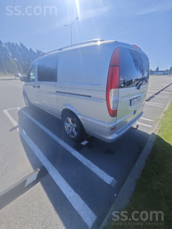 Grey Mercedes-Benz Vito 2012 in Riga, with an engine capacity of 2.20 L and mileage of 323 thousand km for 8800 €, photo 3 on AUTOMOTO.COM.LV