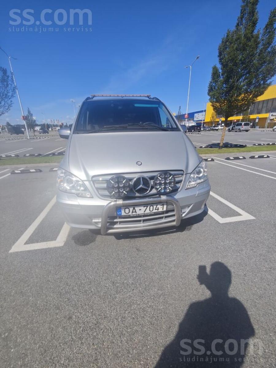 Pelēks Mercedes-Benz Vito 2012 Rīga, ar dzinēja tilpumu 2.20 L un nobraukumu 323 tūkst. km par 8800 €, foto 6 vietnē AUTOMOTO.COM.LV