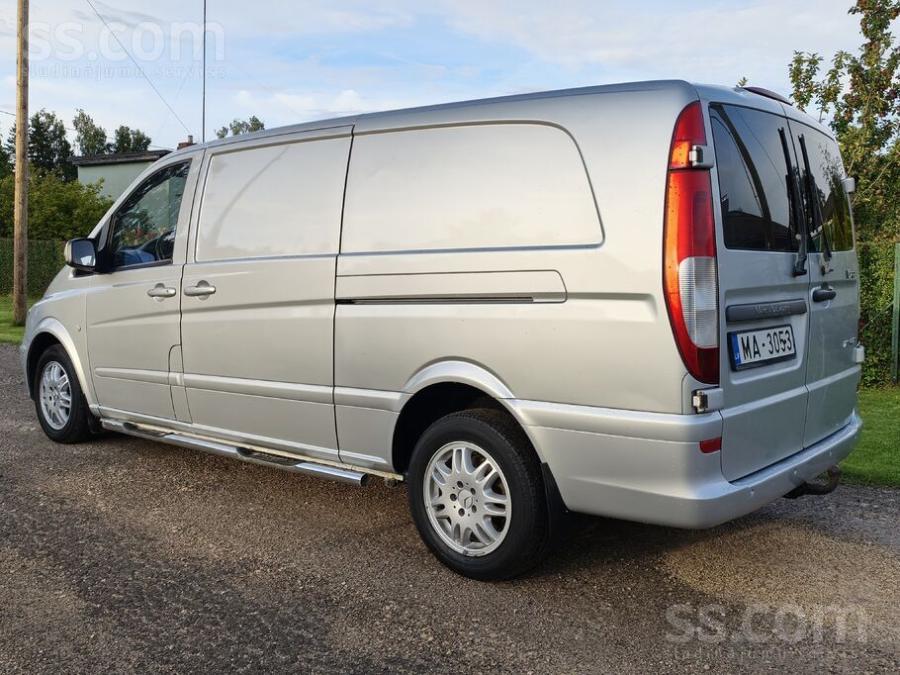 Pelēks Mercedes-Benz Vito 2012 Ogre, ar dzinēja tilpumu 2.20 L un nobraukumu 353 tūkst. km par 7150 €, foto 5 vietnē AUTOMOTO.COM.LV