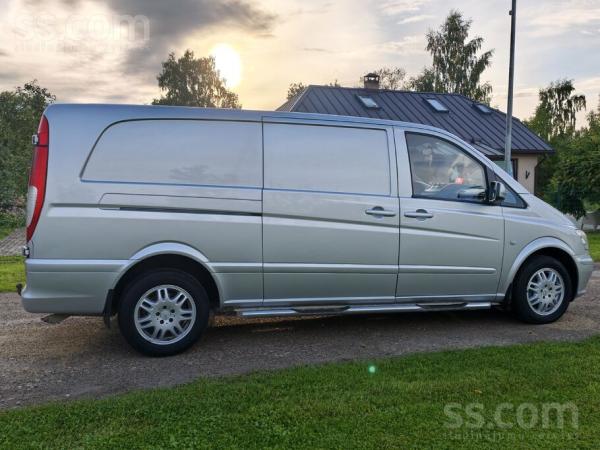 Pelēks Mercedes-Benz Vito 2012 Ogre, ar dzinēja tilpumu 2.20 L un nobraukumu 353 tūkst. km par 7150 €, foto 5 vietnē AUTOMOTO.COM.LV