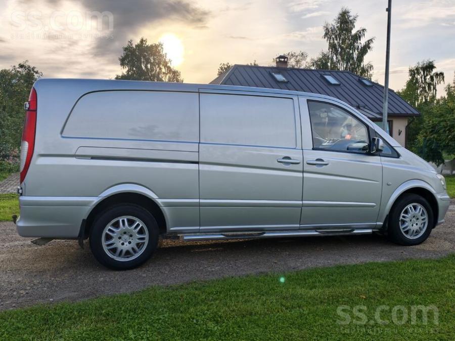 Pelēks Mercedes-Benz Vito 2012 Ogre, ar dzinēja tilpumu 2.20 L un nobraukumu 353 tūkst. km par 7150 €, foto 6 vietnē AUTOMOTO.COM.LV