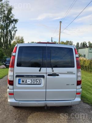 Pelēks Mercedes-Benz Vito 2012 Ogre, ar dzinēja tilpumu 2.20 L un nobraukumu 353 tūkst. km par 7150 €, foto 7 vietnē AUTOMOTO.COM.LV
