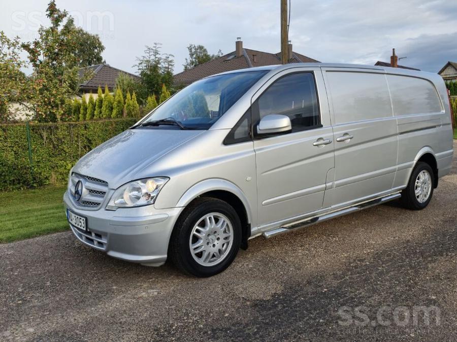 Pelēks Mercedes-Benz Vito 2012 Ogre, ar dzinēja tilpumu 2.20 L un nobraukumu 353 tūkst. km par 7150 €, foto 20 vietnē AUTOMOTO.COM.LV