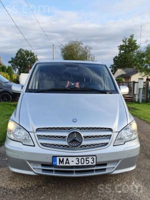 Pelēks Mercedes-Benz Vito 2012 Ogre, ar dzinēja tilpumu 2.20 L un nobraukumu 353 tūkst. km par 7150 €, foto 6 vietnē AUTOMOTO.COM.LV