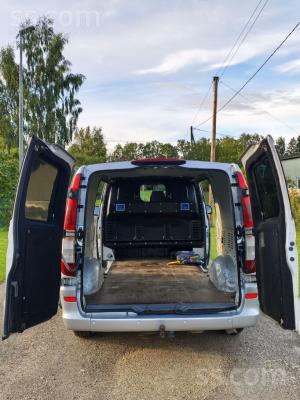 Pelēks Mercedes-Benz Vito 2012 Ogre, ar dzinēja tilpumu 2.20 L un nobraukumu 353 tūkst. km par 7150 €, foto 13 vietnē AUTOMOTO.COM.LV