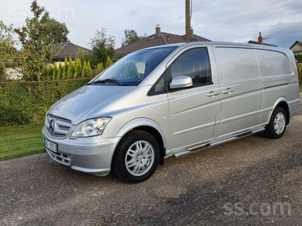 Grey Mercedes-Benz Vito 2012 in Ogre, with an engine capacity of 2.20 L and mileage of 353 thousand km for 7150 €, photo 4 on AUTOMOTO.COM.LV
