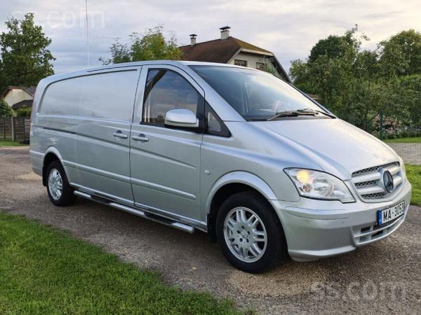 Grey Mercedes-Benz Vito 2012 in Ogre, with an engine capacity of 2.20 L and mileage of 353 thousand km for 7150 €, photo 7 on AUTOMOTO.COM.LV