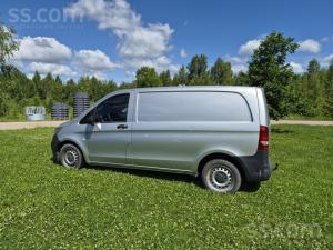 Grey Mercedes-Benz Vito 2015 in Jekabpils, with an engine capacity of 2.20 L and mileage of 273 thousand km for 8000 €, photo 8 on AUTOMOTO.COM.LV