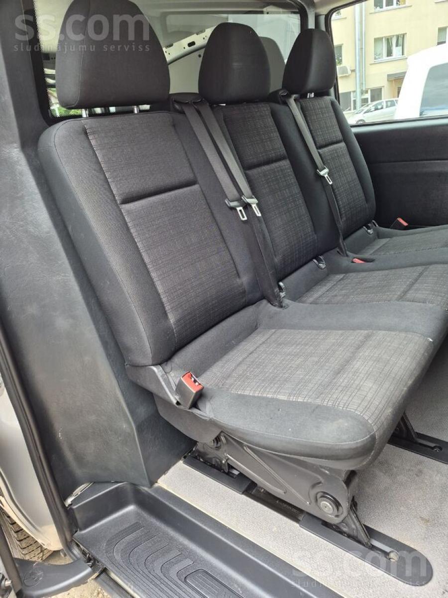 Pelēks Mercedes-Benz Vito 2015 Rīga, ar dzinēja tilpumu 2.20 L un nobraukumu 254 tūkst. km par 14200 €, foto 8 vietnē AUTOMOTO.COM.LV