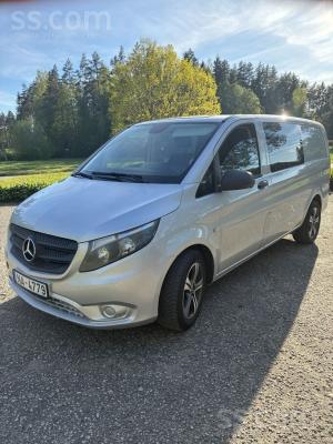 Pelēks Mercedes-Benz Vito 2015 Valka, ar dzinēja tilpumu 1.60 L un nobraukumu 360 tūkst. km par 12400 €, foto 3 vietnē AUTOMOTO.COM.LV