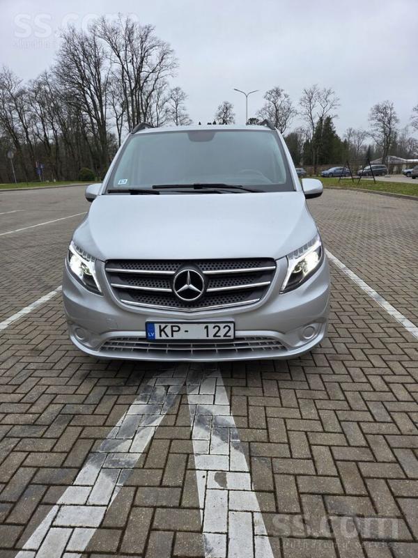 Pelēks Mercedes-Benz Vito 2016 Rīga, ar dzinēja tilpumu 2.10 L un nobraukumu 275 tūkst. km par 23000 €, foto 1 vietnē AUTOMOTO.COM.LV