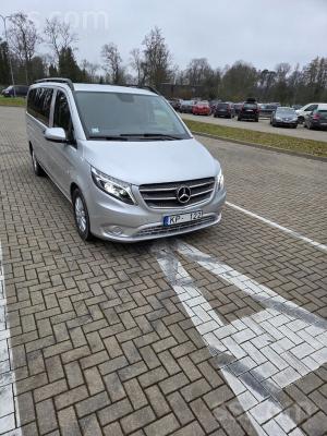 Grey Mercedes-Benz Vito 2016 in Riga, with an engine capacity of 2.10 L and mileage of 275 thousand km for 23000 €, photo 4 on AUTOMOTO.COM.LV