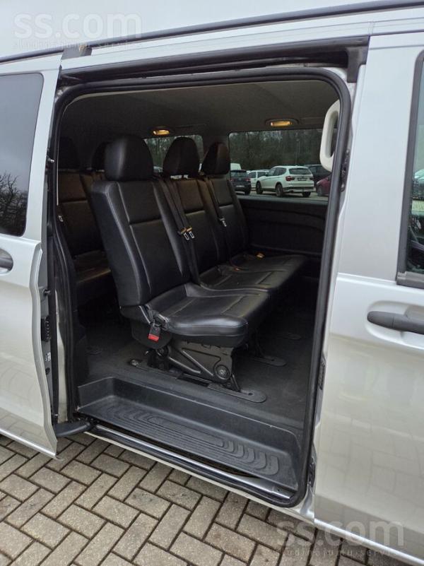 Pelēks Mercedes-Benz Vito 2016 Rīga, ar dzinēja tilpumu 2.10 L un nobraukumu 275 tūkst. km par 23000 €, foto 7 vietnē AUTOMOTO.COM.LV