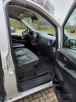 Grey Mercedes-Benz Vito 2016 in Riga, with an engine capacity of 2.10 L and mileage of 275 thousand km for 23000 €, photo 11 on AUTOMOTO.COM.LV