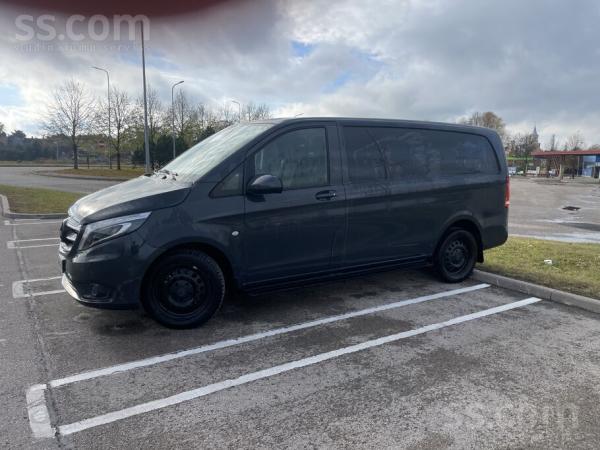 Grey Mercedes-Benz Vito 2019 in Jekabpils, with an engine capacity of 2.20 L and mileage of 204 thousand km for 21400 €, photo 1 on AUTOMOTO.COM.LV