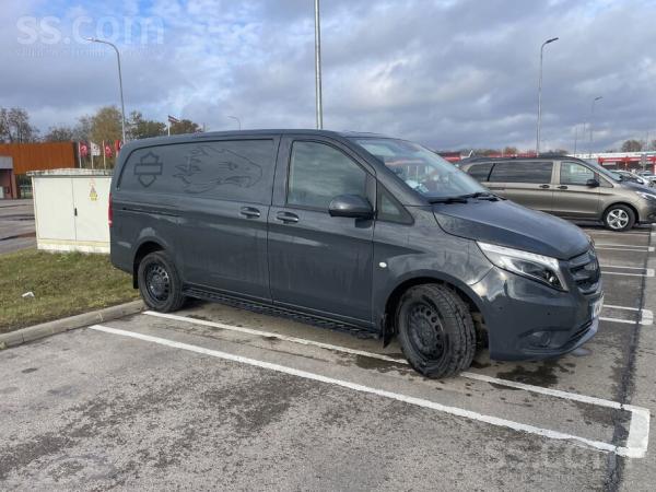 Grey Mercedes-Benz Vito 2019 in Jekabpils, with an engine capacity of 2.20 L and mileage of 204 thousand km for 21400 €, photo 4 on AUTOMOTO.COM.LV