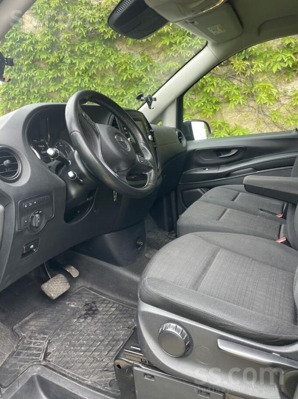 Grey Mercedes-Benz Vito 2019 in Jekabpils, with an engine capacity of 2.20 L and mileage of 212 thousand km for 14000 €, photo 10 on AUTOMOTO.COM.LV
