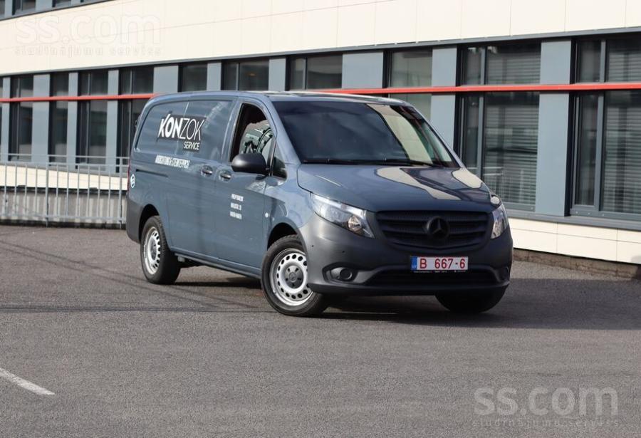 Серый Мерседес Вито 2020 в Рига, объемом двигателя 2.20 л и пробегом 27 тыс. км за 11880 €, фото 1 на AUTOMOTO.COM.LV