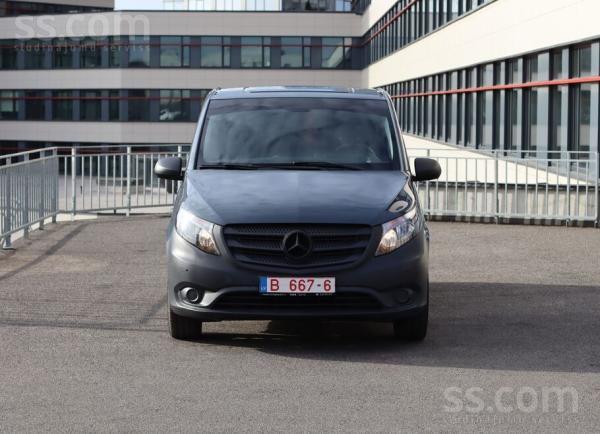 Grey Mercedes-Benz Vito 2020 in Riga, with an engine capacity of 2.20 L and mileage of 27 thousand km for 11880 €, photo 2 on AUTOMOTO.COM.LV