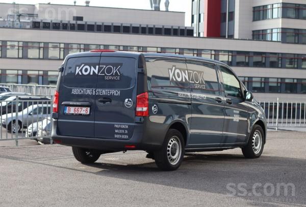Grey Mercedes-Benz Vito 2020 in Riga, with an engine capacity of 2.20 L and mileage of 27 thousand km for 11880 €, photo 6 on AUTOMOTO.COM.LV