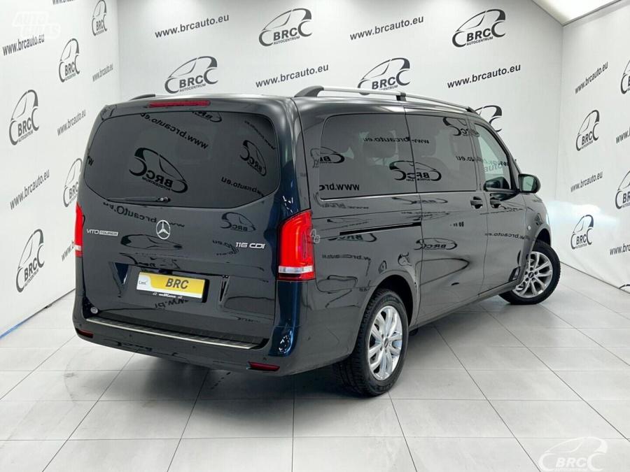 Grey Mercedes-Benz Vito 2022 in Avizieniai, with an engine capacity of 2.00 L and mileage of 201 thousand km for 28900 €, photo 3 on AUTOMOTO.COM.LV