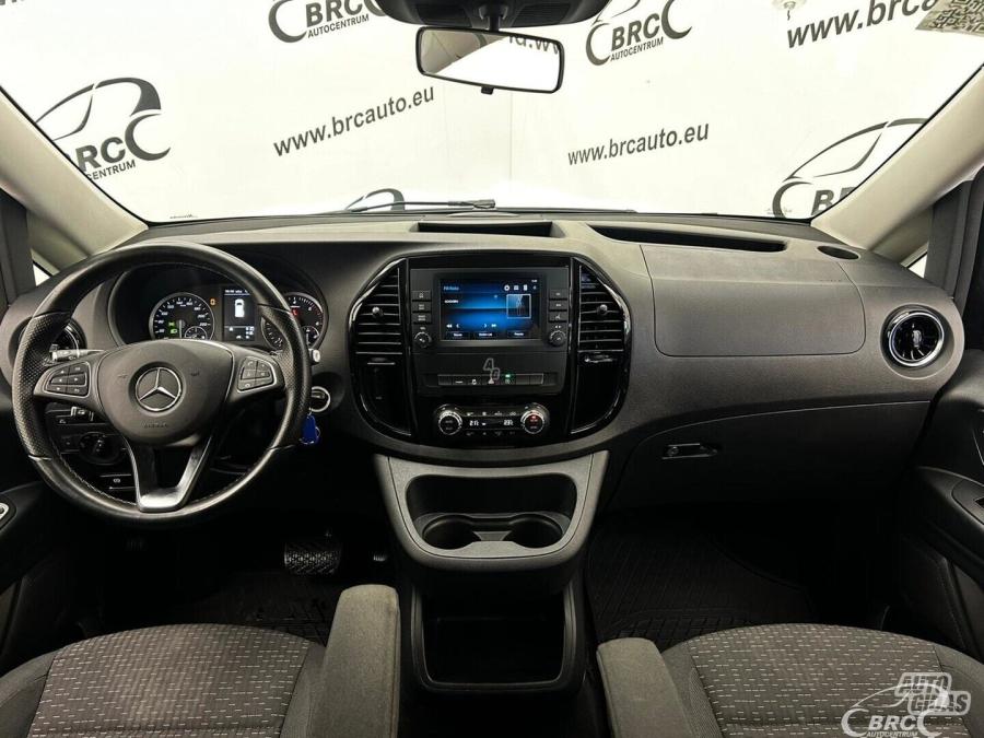 Grey Mercedes-Benz Vito 2022 in Avizieniai, with an engine capacity of 2.00 L and mileage of 201 thousand km for 28900 €, photo 4 on AUTOMOTO.COM.LV