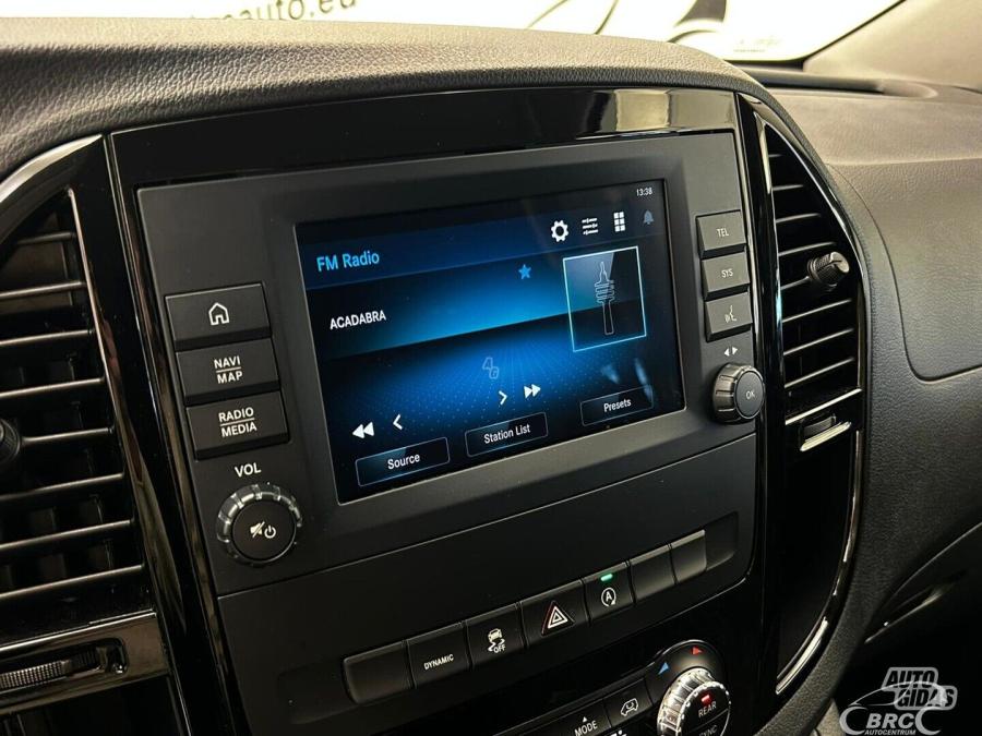Grey Mercedes-Benz Vito 2022 in Avizieniai, with an engine capacity of 2.00 L and mileage of 201 thousand km for 28900 €, photo 13 on AUTOMOTO.COM.LV