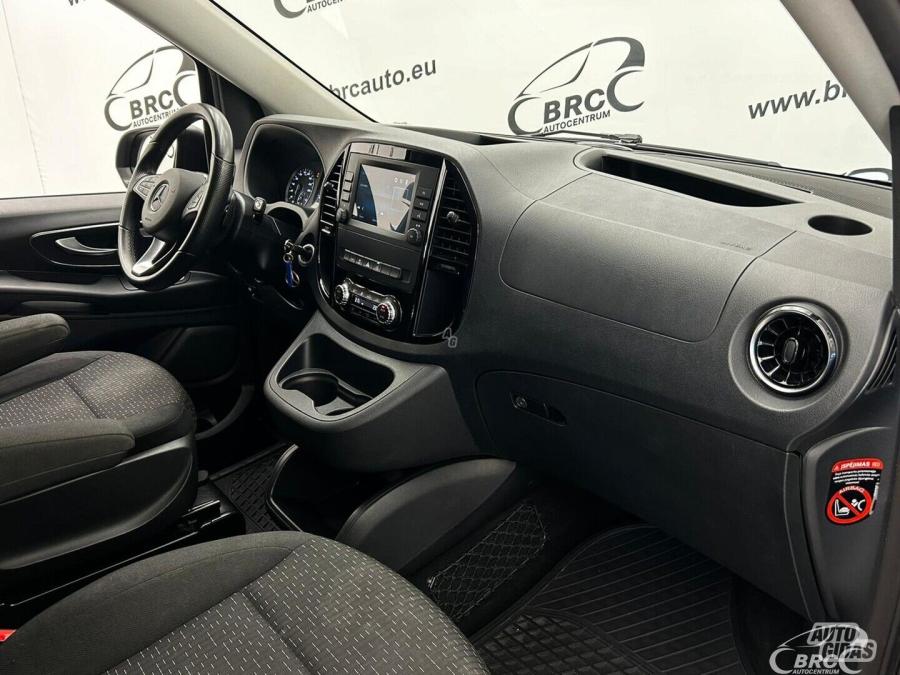 Grey Mercedes-Benz Vito 2022 in Avizieniai, with an engine capacity of 2.00 L and mileage of 201 thousand km for 28900 €, photo 20 on AUTOMOTO.COM.LV