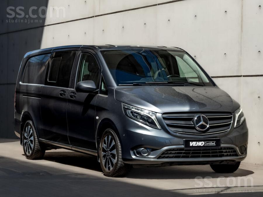 Pelēks Mercedes-Benz Vito 2022 Rīga, ar dzinēja tilpumu 2.00 L un nobraukumu 134 tūkst. km par 33900 €, foto 1 vietnē AUTOMOTO.COM.LV